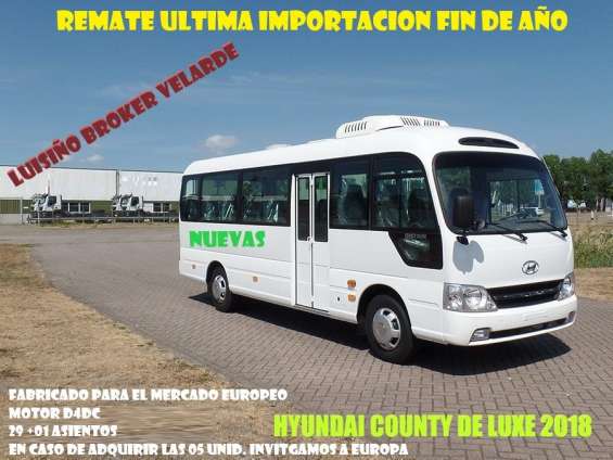 Hyundai county 2018 nuevas en Tacna - Otros vehículos | 7035